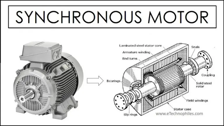 Synchronous Motor: Working principle, Starting methods & Types Synchronous Motor: Working principle, Starting methods & Types