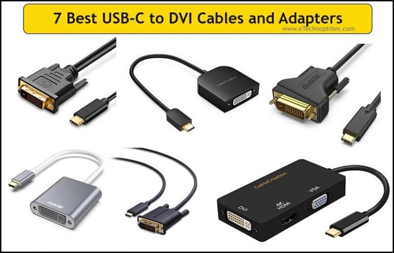 7 Best USB-C to DVI Cables and Adapters in 2026(Top Quality)
