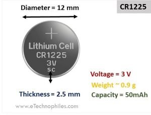 CR1225 Equivalent, Voltage, Size, Uses, and Life(FAQs)