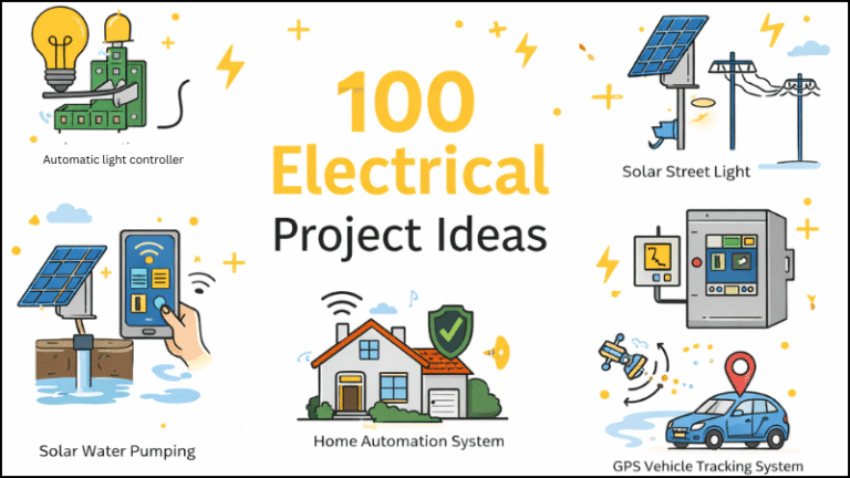 100 Electrical Project Ideas for EE Students